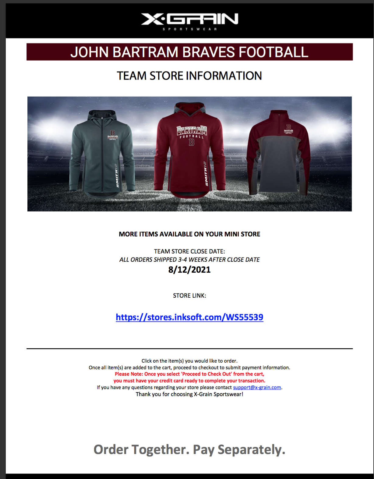 BARTRAM GEAR!! – John Bartram High School